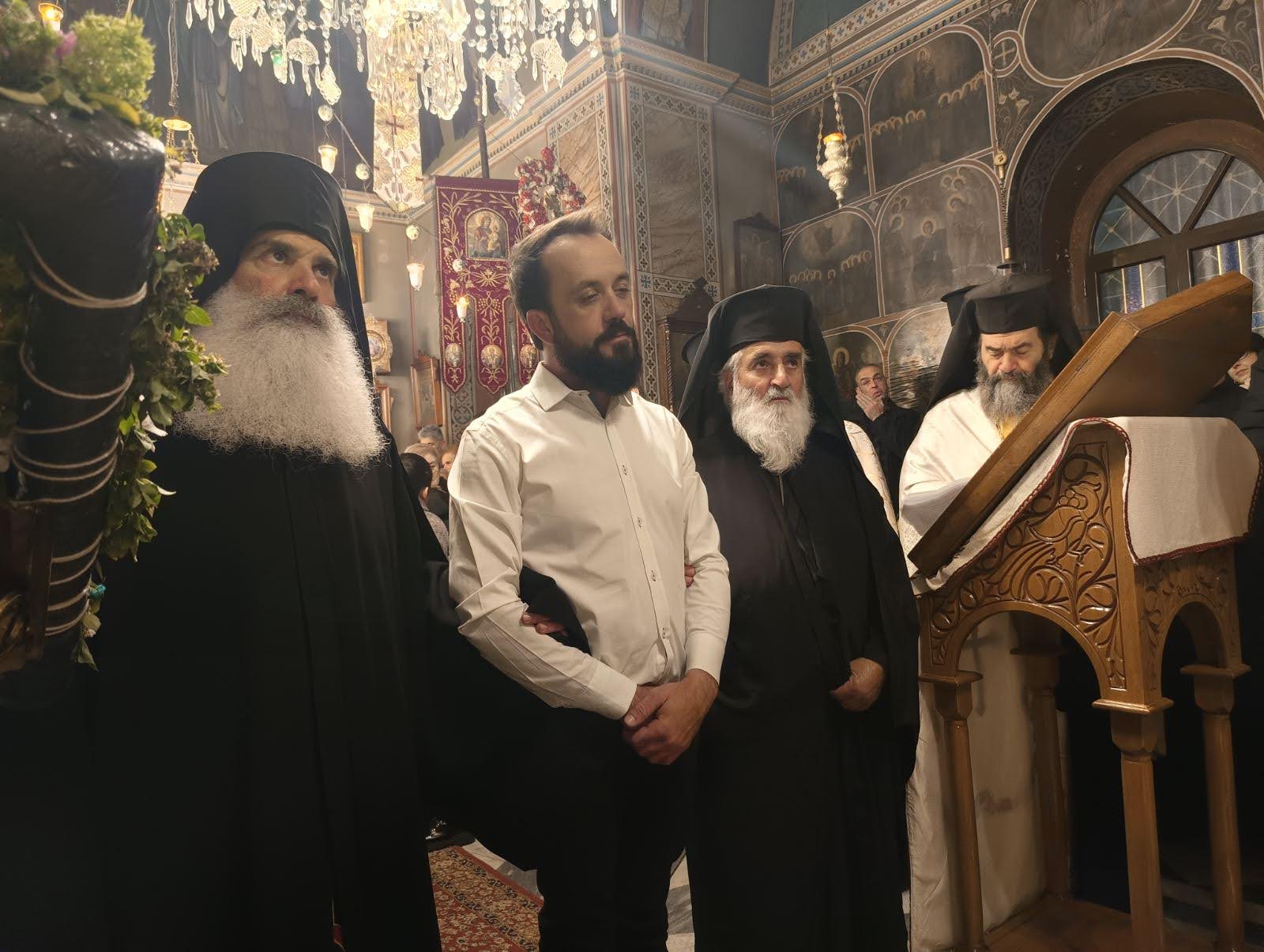 ΕΟΡΤΗ ΑΓ. ΣΠΥΡΙΔΩΝΟΣ ΣΤΗΝ Ι.Μ. ΧΙΟΥ μέ κουρά μοναχοῦ καί χειροτονία ...