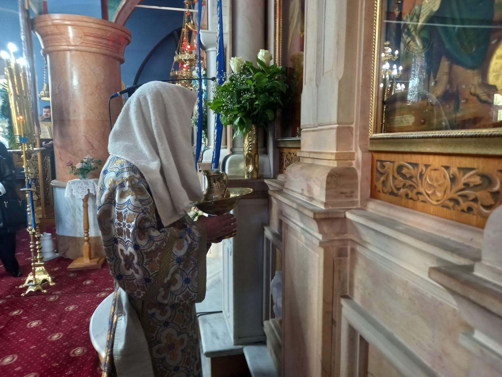 ΕΟΡΤΗ ΑΓ. ΣΠΥΡΙΔΩΝΟΣ ΣΤΗΝ Ι.Μ. ΧΙΟΥ μέ κουρά μοναχοῦ καί χειροτονία ...