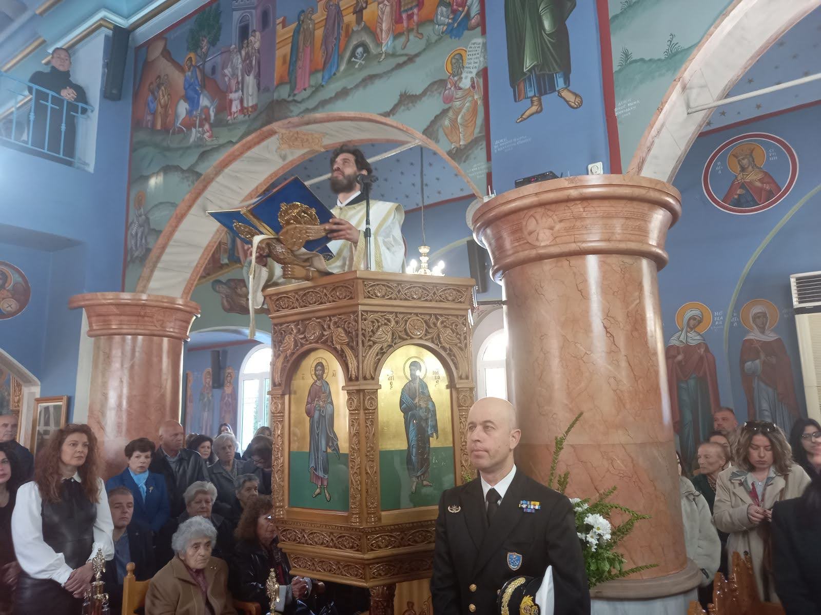 ΕΟΡΤΗ ΑΓ. ΣΠΥΡΙΔΩΝΟΣ ΣΤΗΝ Ι.Μ. ΧΙΟΥ μέ κουρά μοναχοῦ καί χειροτονία ...