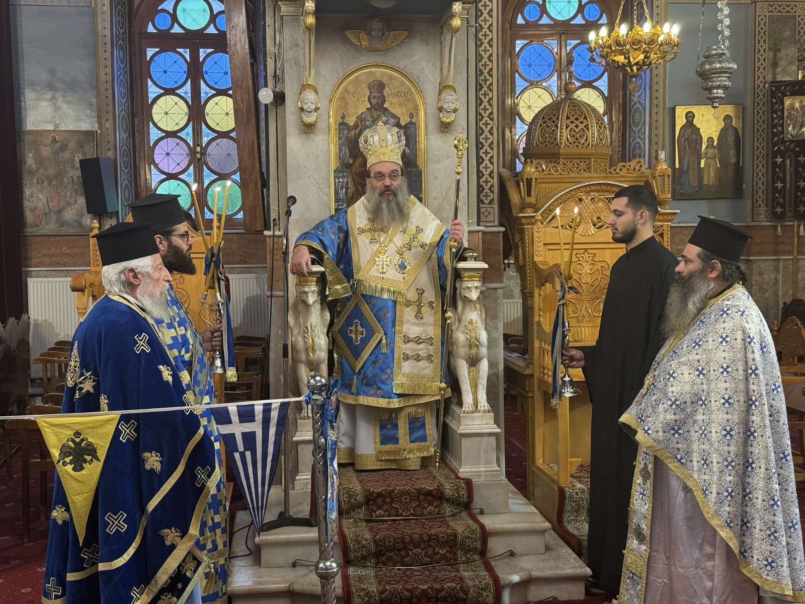 Θεοφάνεια στην Ι. Μ. Χίου